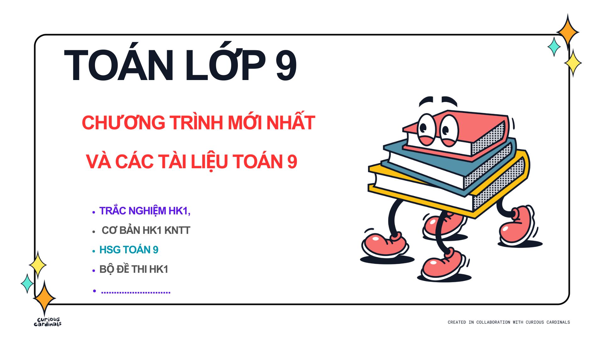 TOÁN 9 CHƯƠNG TRÌNH MỚI CẢ NĂM